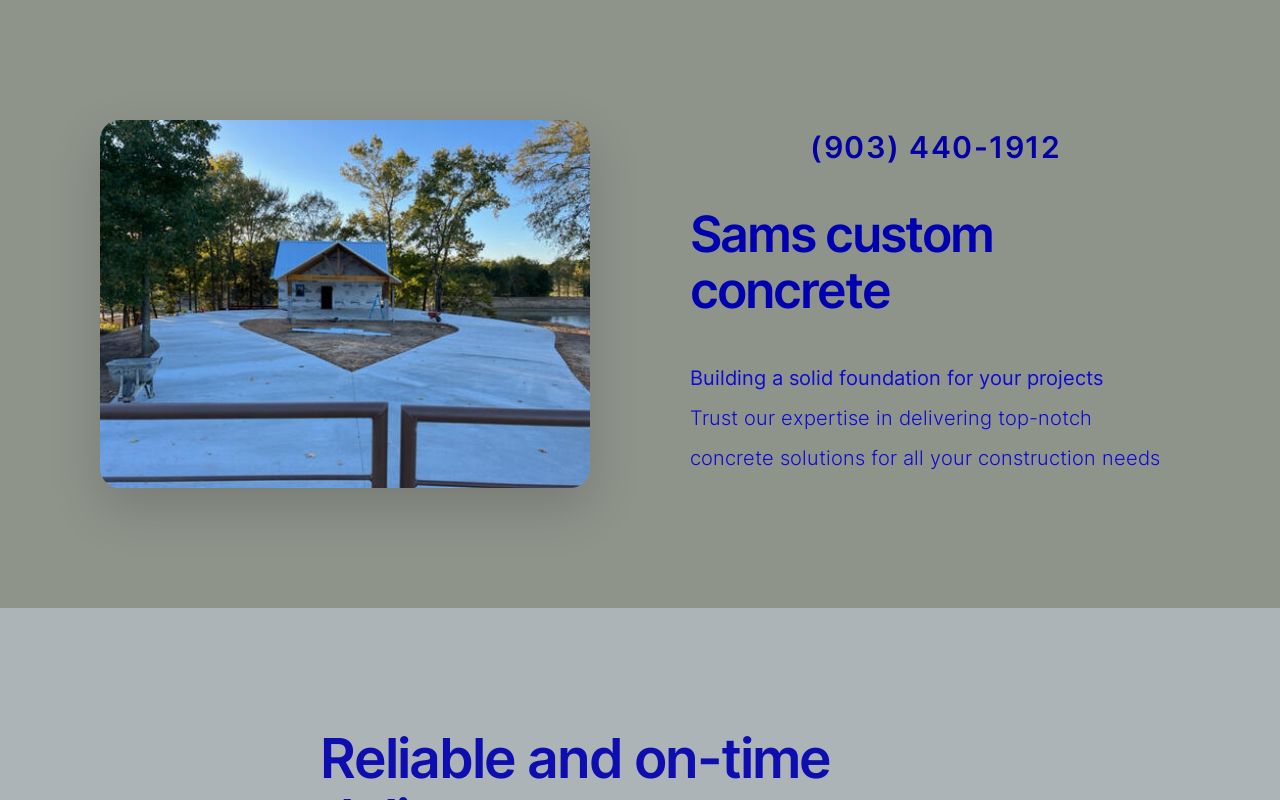 sams concrete
